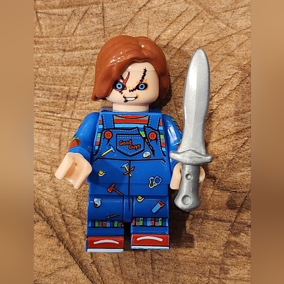 Accessories | Custom Chucky Minifigure Chucky Doll Horror 8s Compatible ...